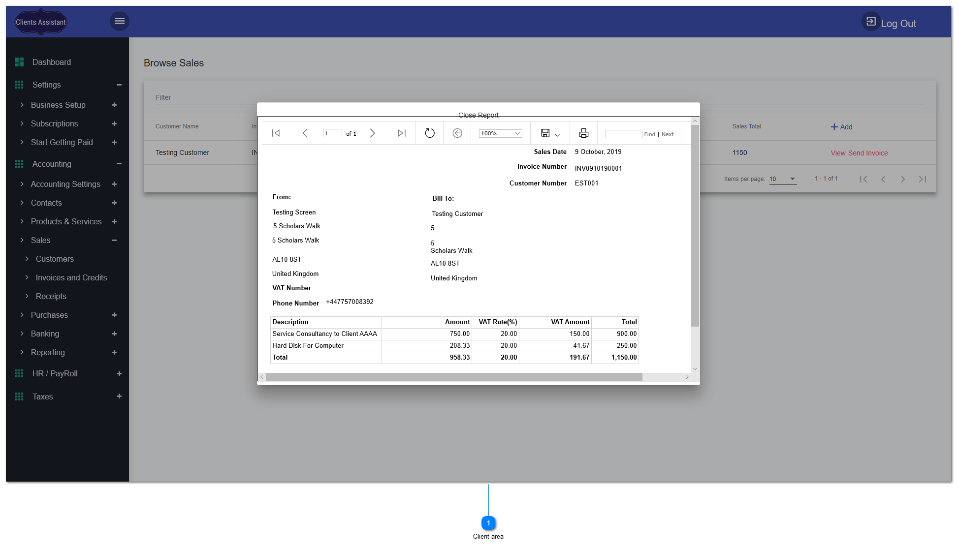 view-print-export-sales-invoice-report